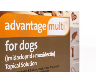 Advantage Multi for Dogs, Front Label