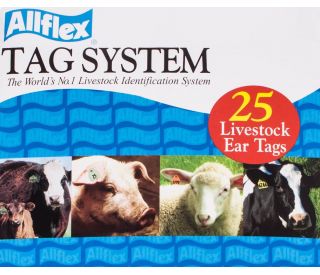 Allflex Global Ear Tag, Large, Red