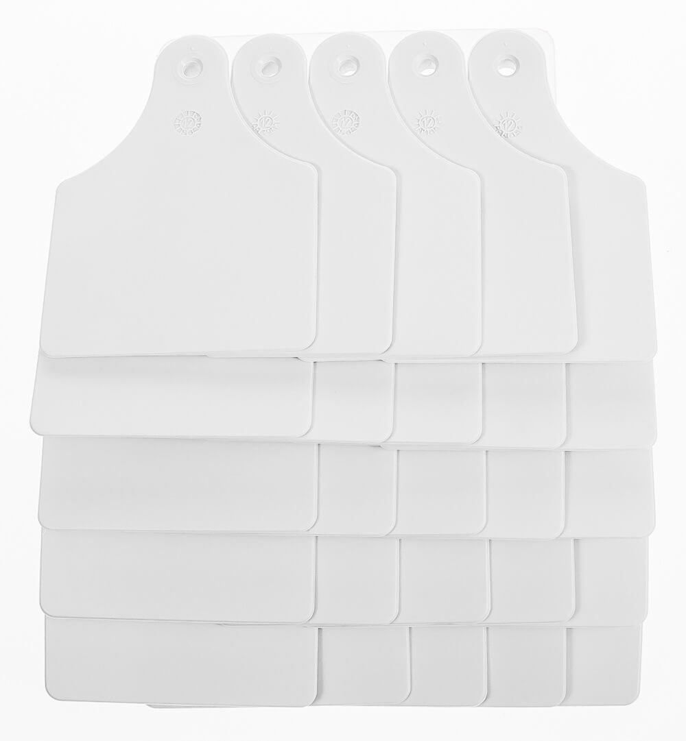 Allflex® Global Ear Tag, Maxi, White | Santa Cruz Animal Health