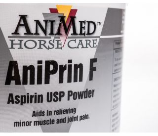 AniPrin F (Flavored Aspirin Powder), 5 lb, label up close
