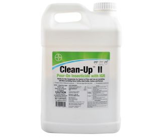 Clean-Up II Pour-On Insecticide with IGR, 2.5 gal