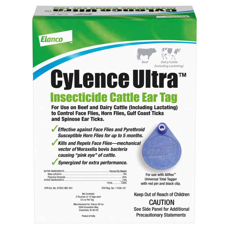 CyLence Ultra® Insecticide Cattle Ear Tag | Santa Cruz Animal Health