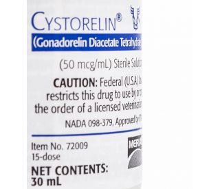 Cystorelin GnRh, 15 doses, 30 ml