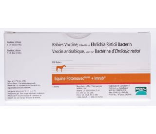 Equine POTOMAVAC+IMRAB, 5 x 1 dose