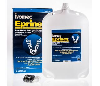 Ivomec Eprinex Pour-On for Beef/Dairy Cattle, 5 L