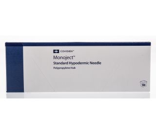 Monoject Hypodermic Needles, 19G x 1.5, lime, 100/box