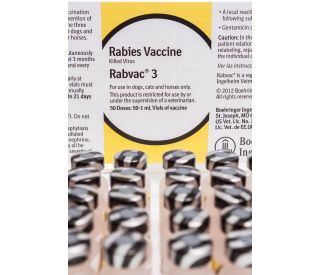 Rabvac 3, 50 x 1 dose