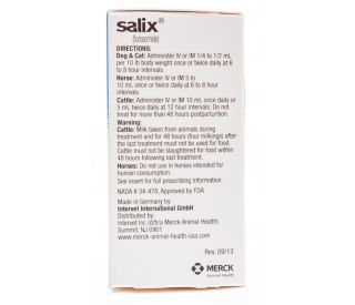 Salix (furosemide) Injection, 50 ml