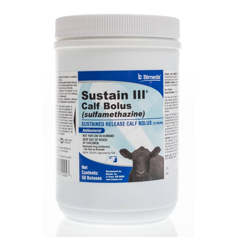 Sustain III® Calf Bolus | Santa Cruz Animal Health