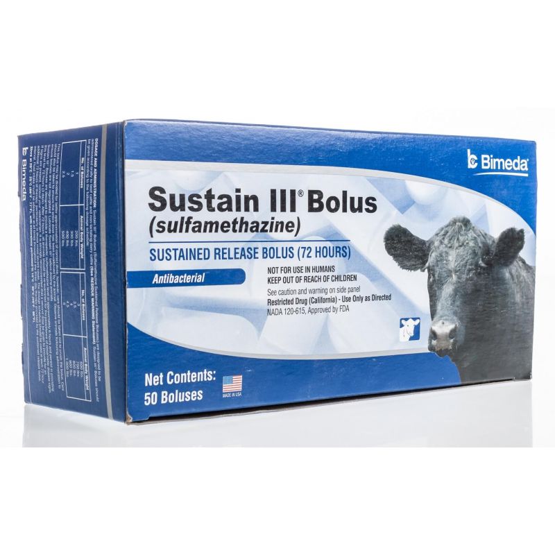 Sustain III® Cattle Bolus | Santa Cruz Animal Health