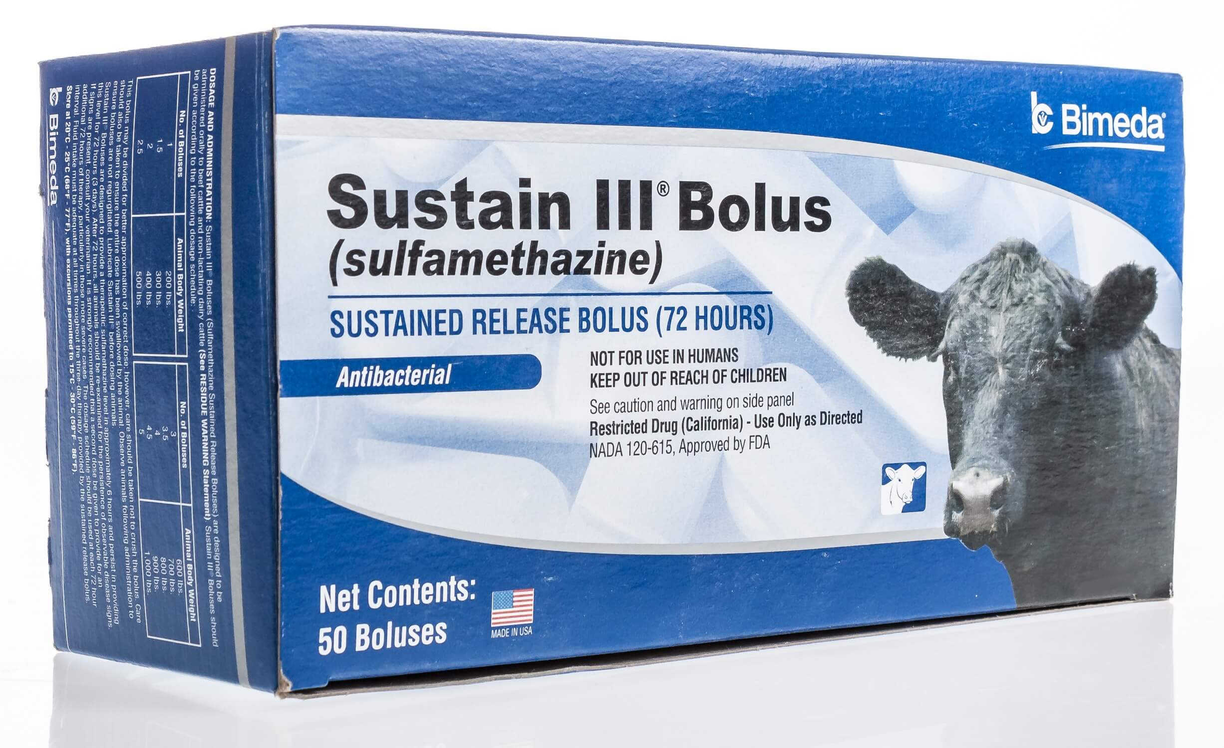 Sustain III® Cattle Bolus | Santa Cruz Animal Health