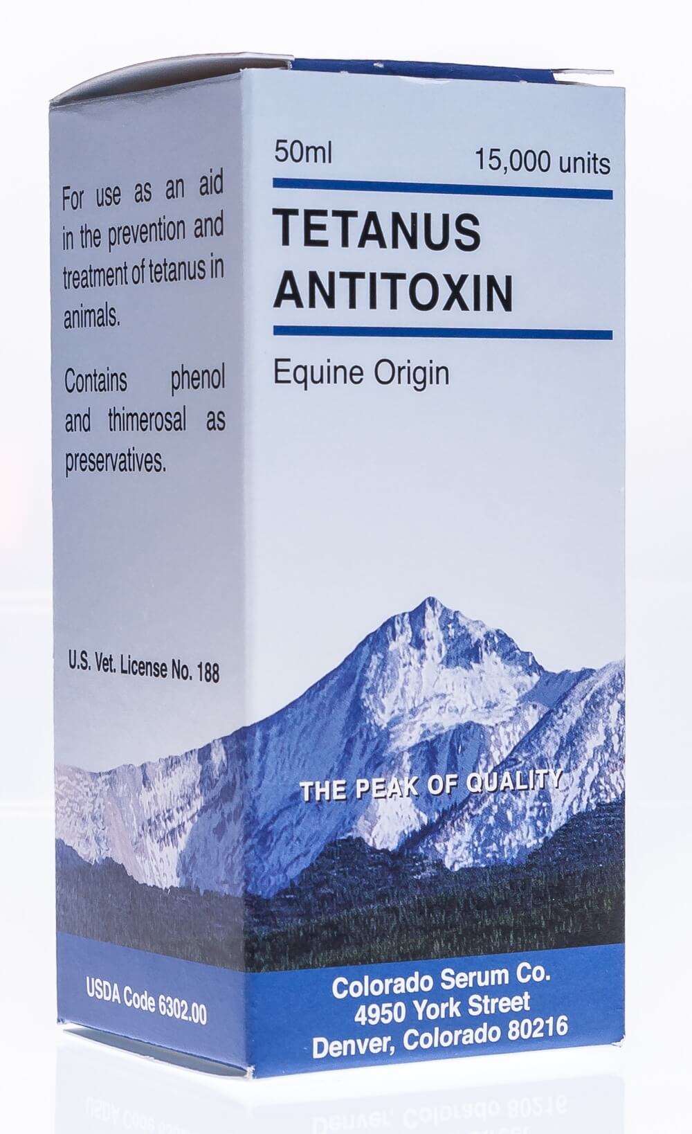 Tetanus Antitoxin, Equine Origin | Santa Cruz Animal Health