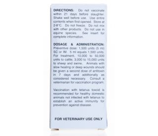 Tetanus Antitoxin, Equine Origin | Santa Cruz Animal Health