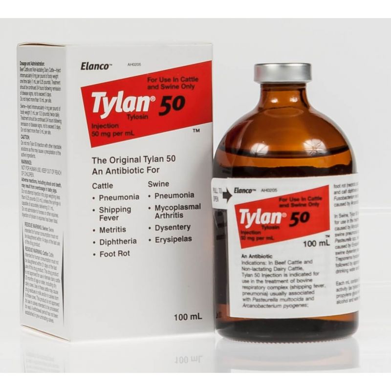 Tylan® 50 Injection | Santa Cruz Animal Health