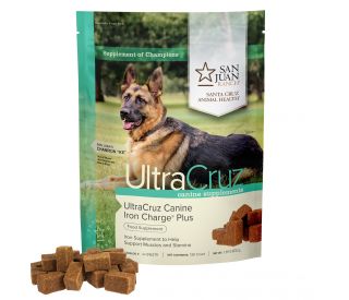 Iron Supplement for Dogs – UltraCruz Canine Iron Charge ® | Santa Cruz ...