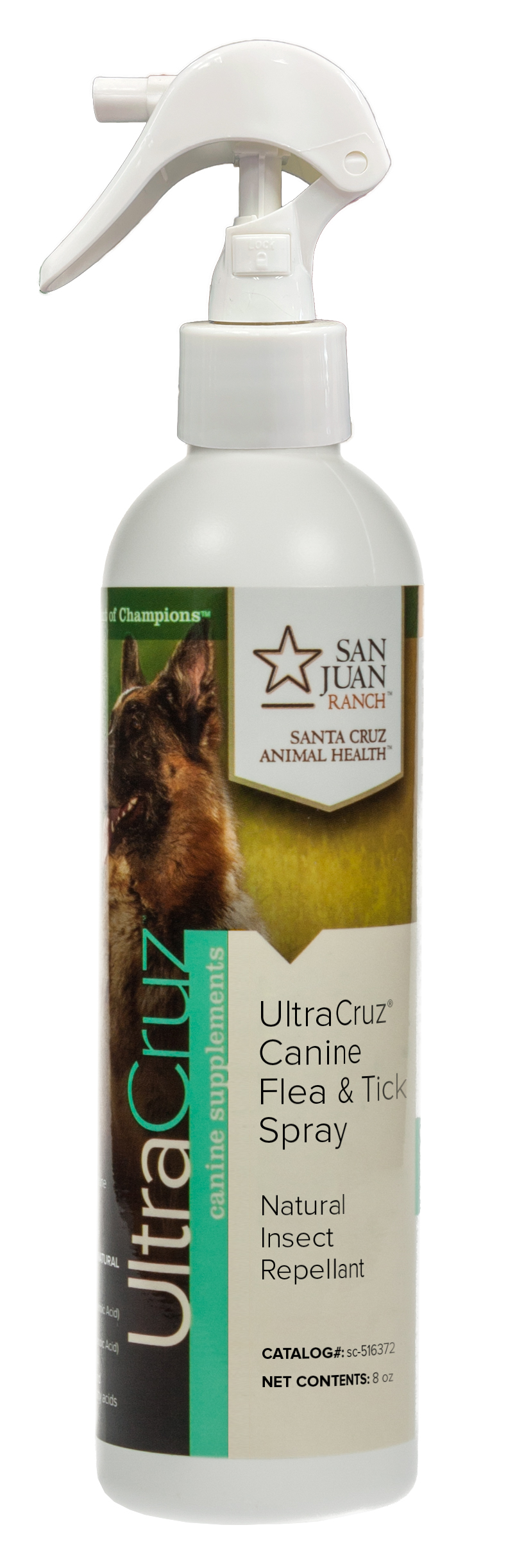 UltraCruz® Canine Natural Flea and Tick Spray for Dogs | Santa Cruz ...