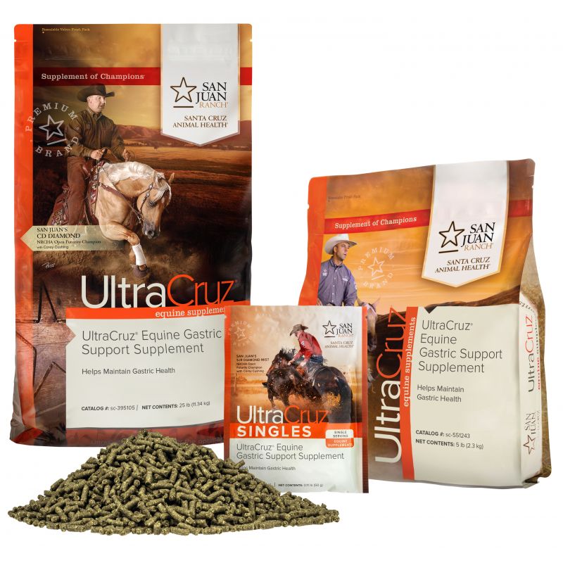 Gastric Support for Horses Supplement – UltraCruz® | Santa Cruz Animal ...