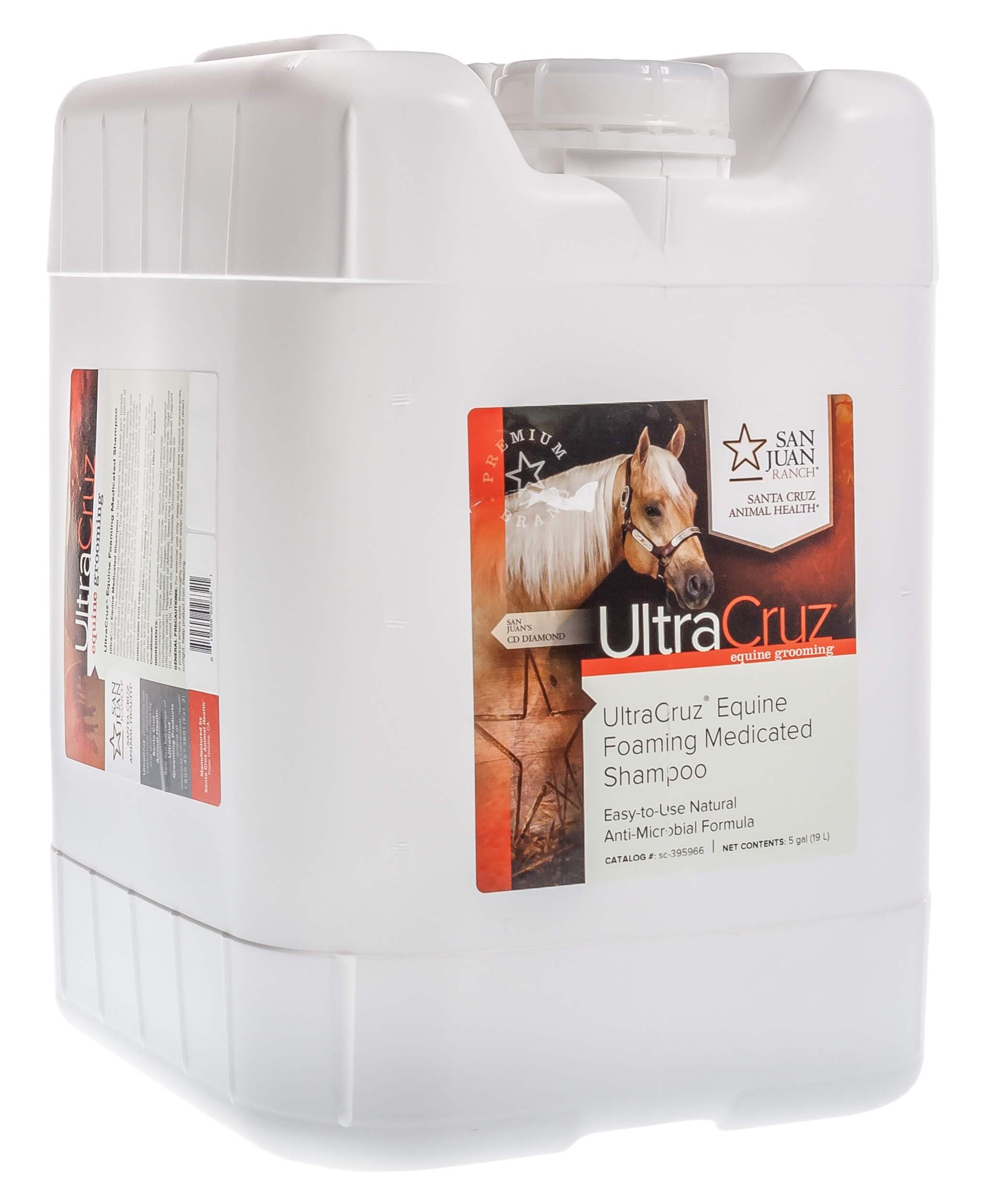 UltraCruz® Equine Foaming Medicated Shampoo for Horses | Santa Cruz ...