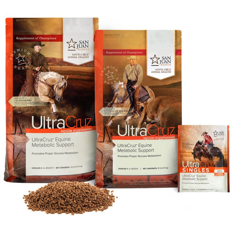Metabolic Support Supplement for Horses – UltraCruz ® | Santa Cruz ...