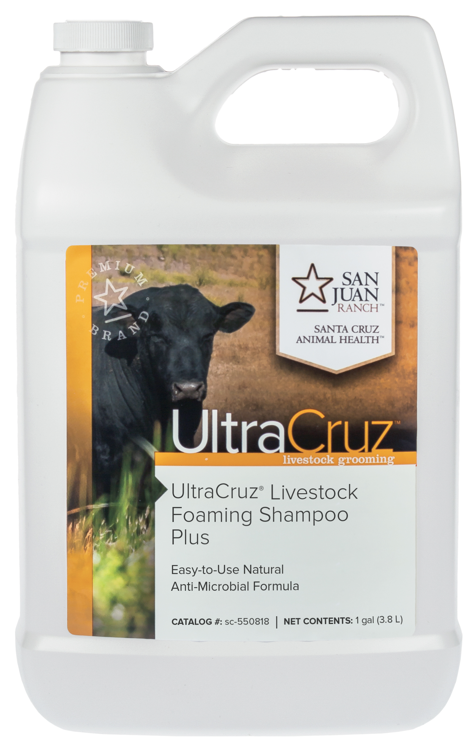 UltraCruz® Livestock Foaming Shampoo Plus for Cattle, Goats, Sheep and ...