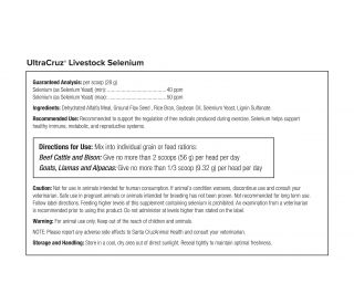 UltraCruz ® Livestock Selenium
