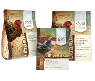 UltraCruz ® Poultry Electrolyte, Bone & Egg and Grubs Bundle