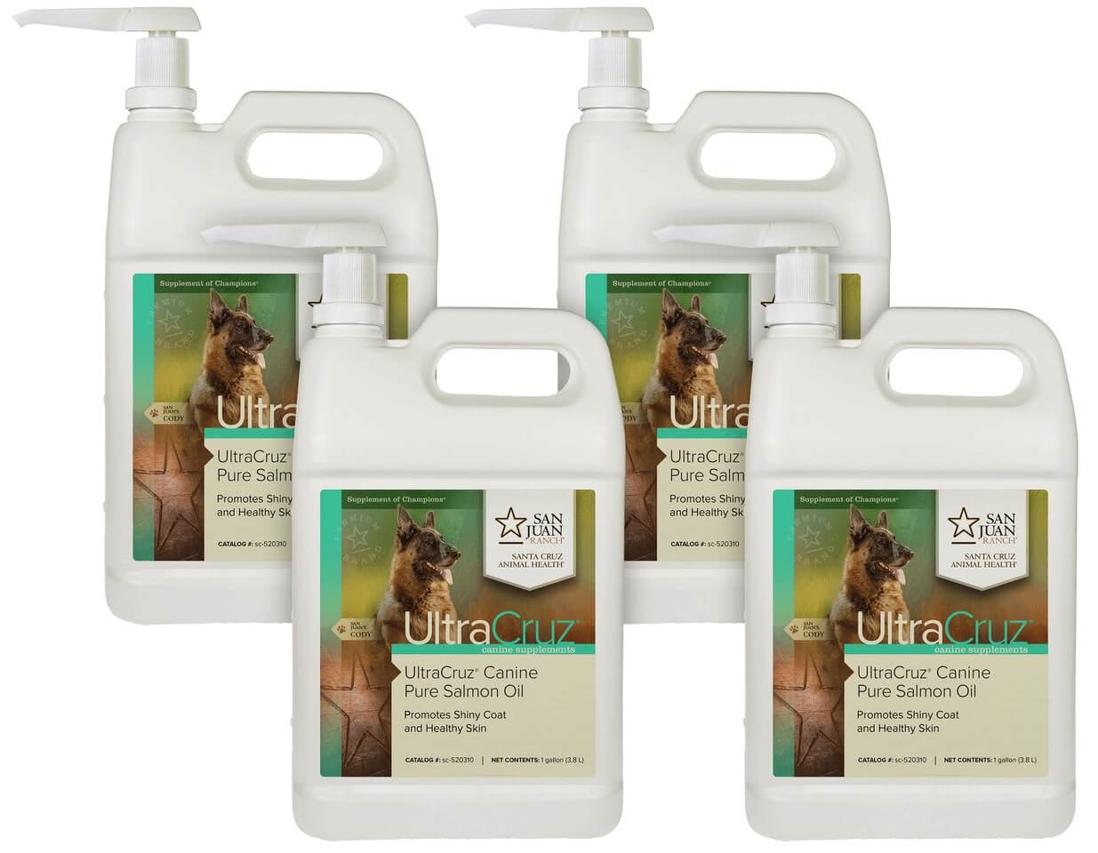 UltraCruz® Canine Pure Salmon Oil Supplement for Dogs | Santa Cruz ...