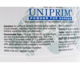 Uniprim® Powder for Horses | Santa Cruz Animal Health