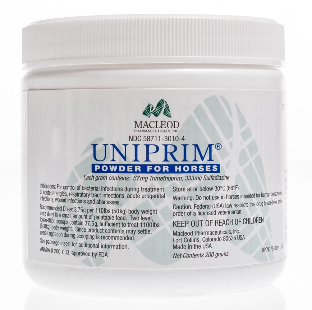 Uniprim® Powder for Horses | Santa Cruz Animal Health