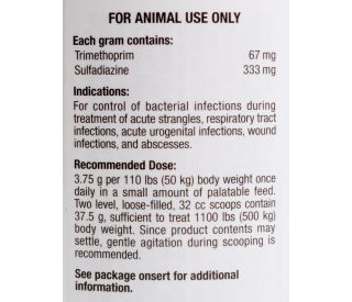 Uniprim® Powder for Horses | Santa Cruz Animal Health