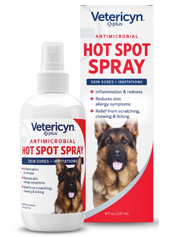 Vetericyn Plus® Canine Hot Spot Spray | Santa Cruz Animal Health