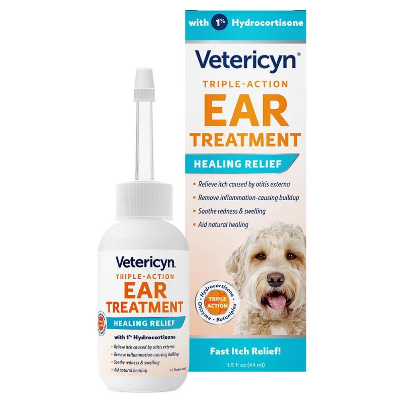 Vetericyn® Triple-Action Ear Treatment | Santa Cruz Animal Health